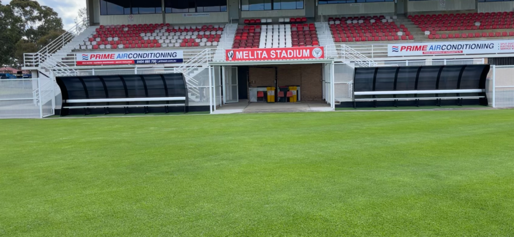 Melita Stadium Makeover - Football Facilities